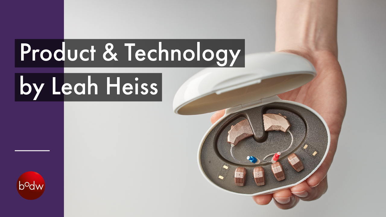 Product & Technology by Leah Heiss | BODW 2018