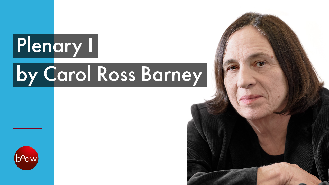 Plenary I by Carol Ross Barney | BODW 2016