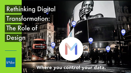 Rethinking Digital Transformation: The Role of Design | KODW 2020