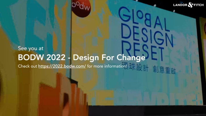 See you at BODW 2022 - Design For Change